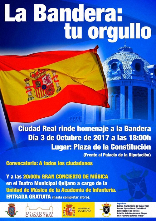 Ciudad Real rinde homenaje a la Bandera de España – CALATRAVA DIGITAL