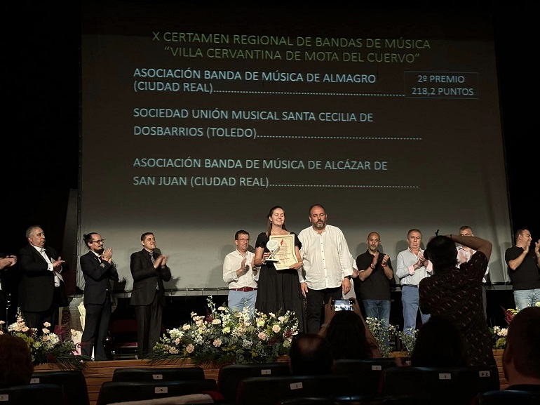 La Banda de Música de Almagro obtiene el segundo premio en el Certamen ...